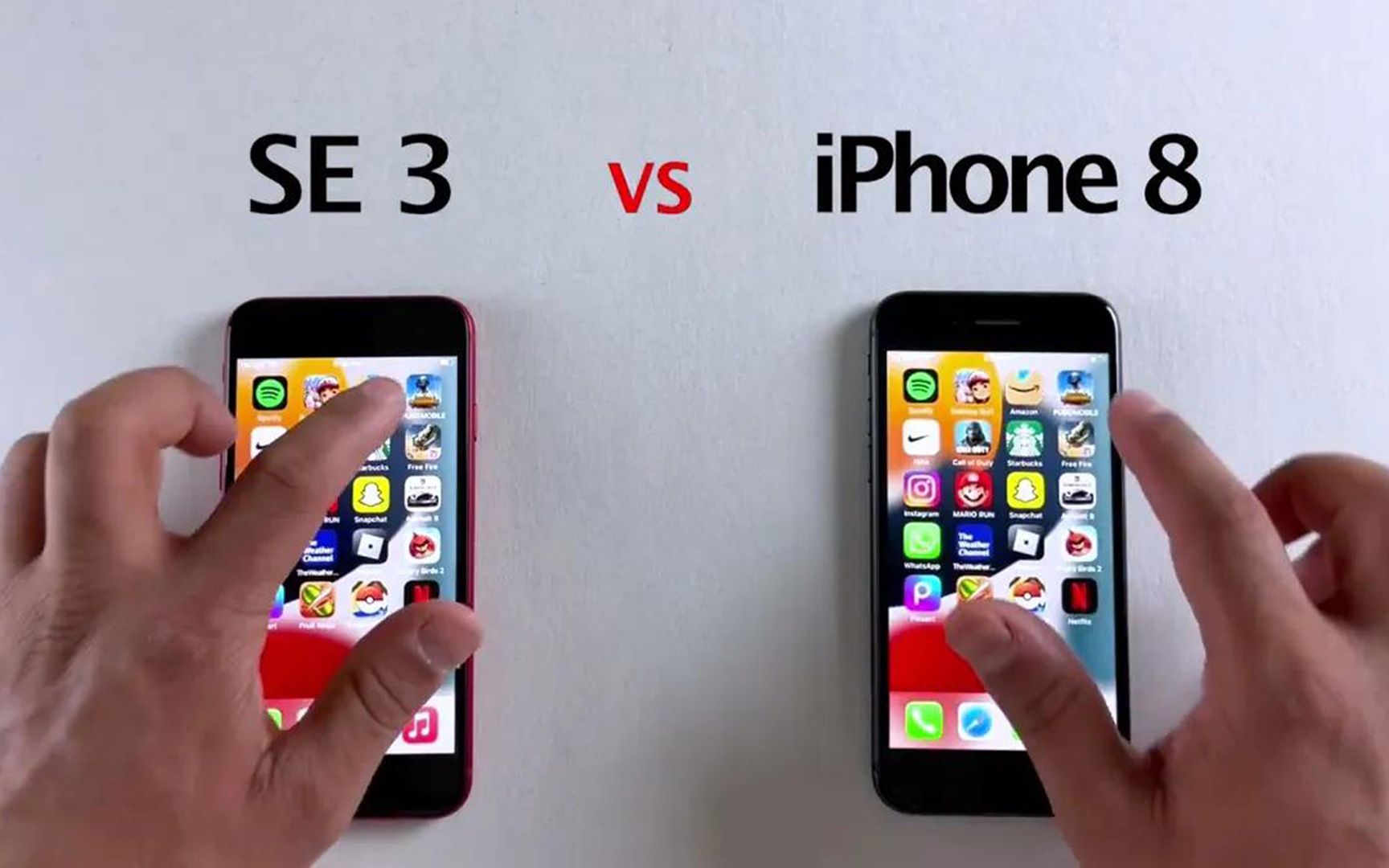 iPhone SE3 vs iPhone8，「A15」vs「A11」，性能速度对 - 哔哩哔哩