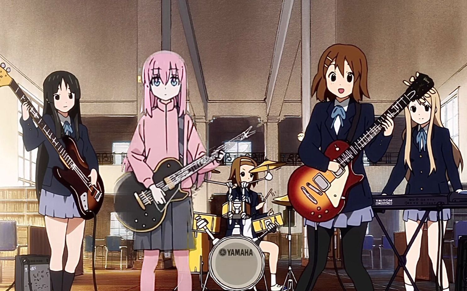 【孤独摇滚/K-ON!】 結束バンド，但是Don't say "lazy" - 哔哩哔哩