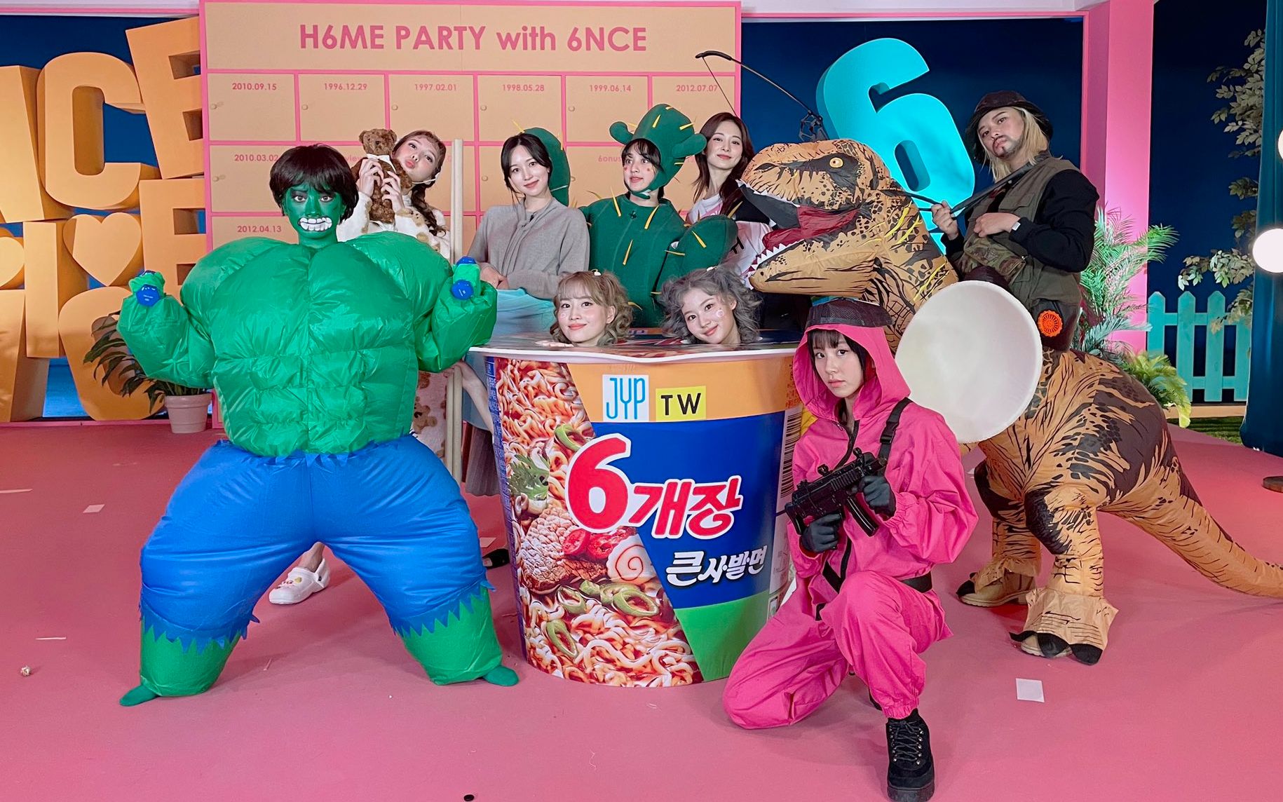 TWICE 6th Anniversary: H6ME PARTY with 6NCE 出道6周年直播_哔哩哔哩_bilibili