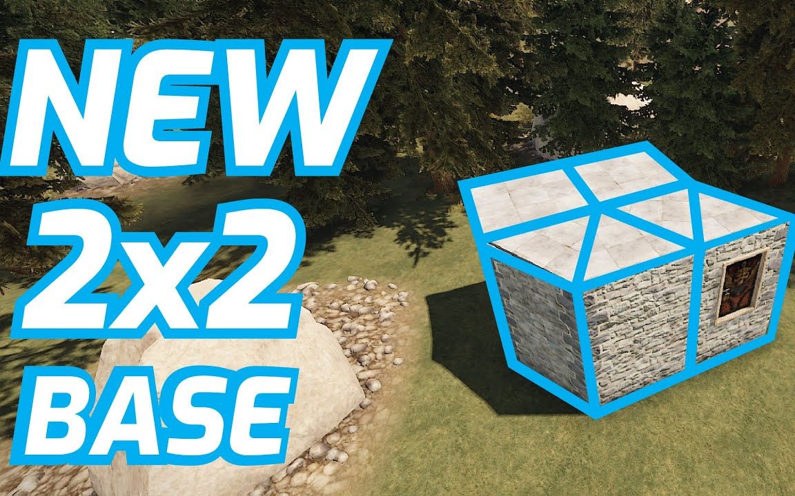 Rust 腐蚀 1x2温馨 下沉单人SOLO建筑！_哔哩哔哩_bilibili