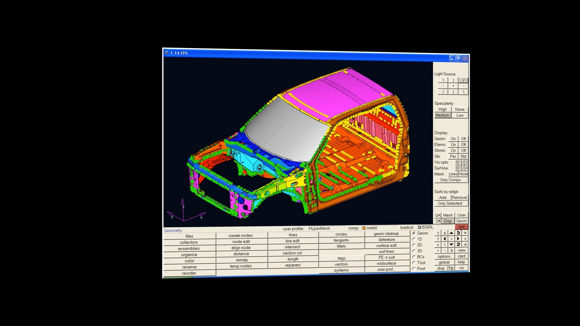 HyperMesh 界面更新换代历史-智造软件-智造软件-哔哩哔哩视频