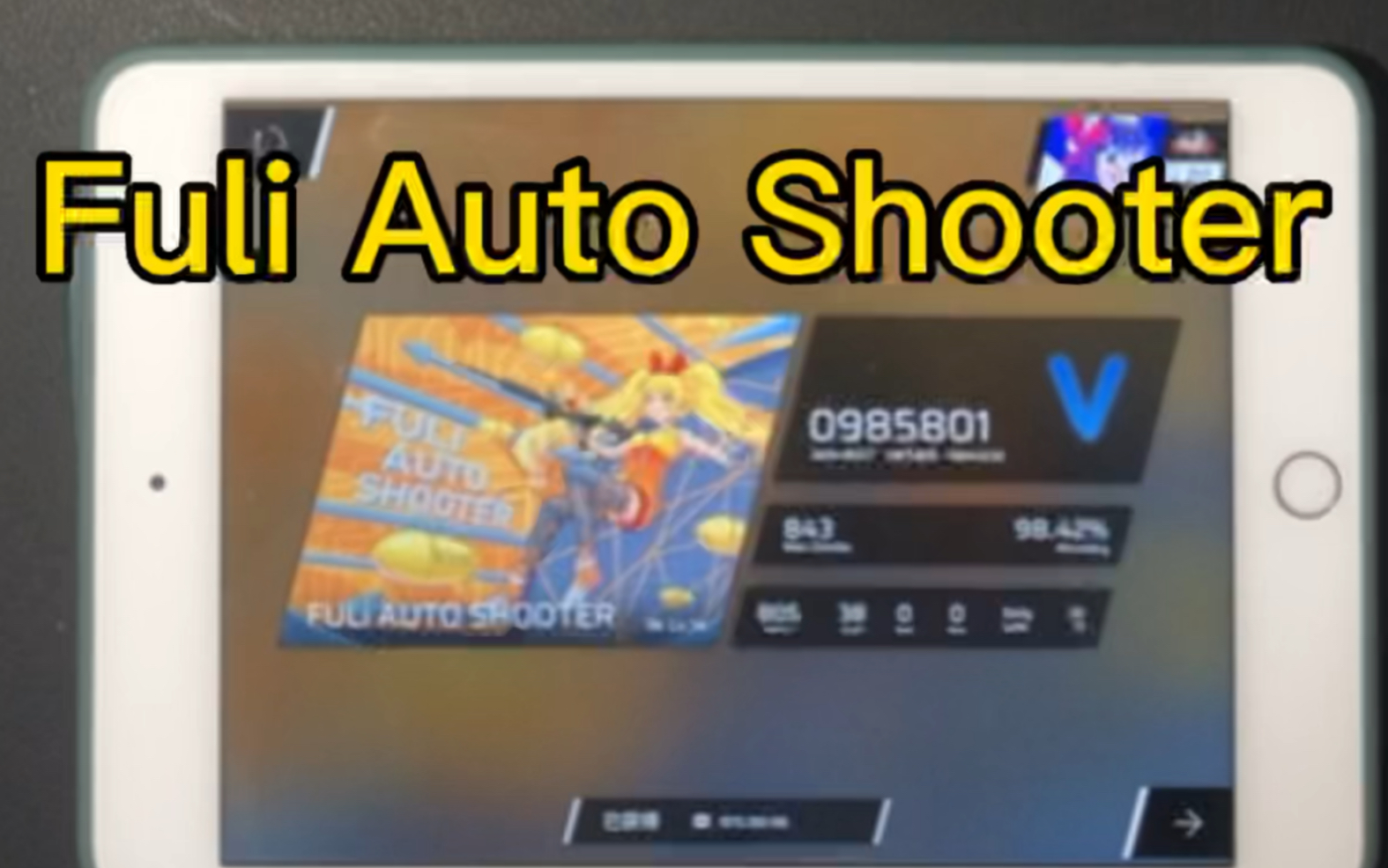 【Phigros】FULi AUTO SHOOTER《脑裂》Full Combo！（手元）_哔哩哔哩bilibili