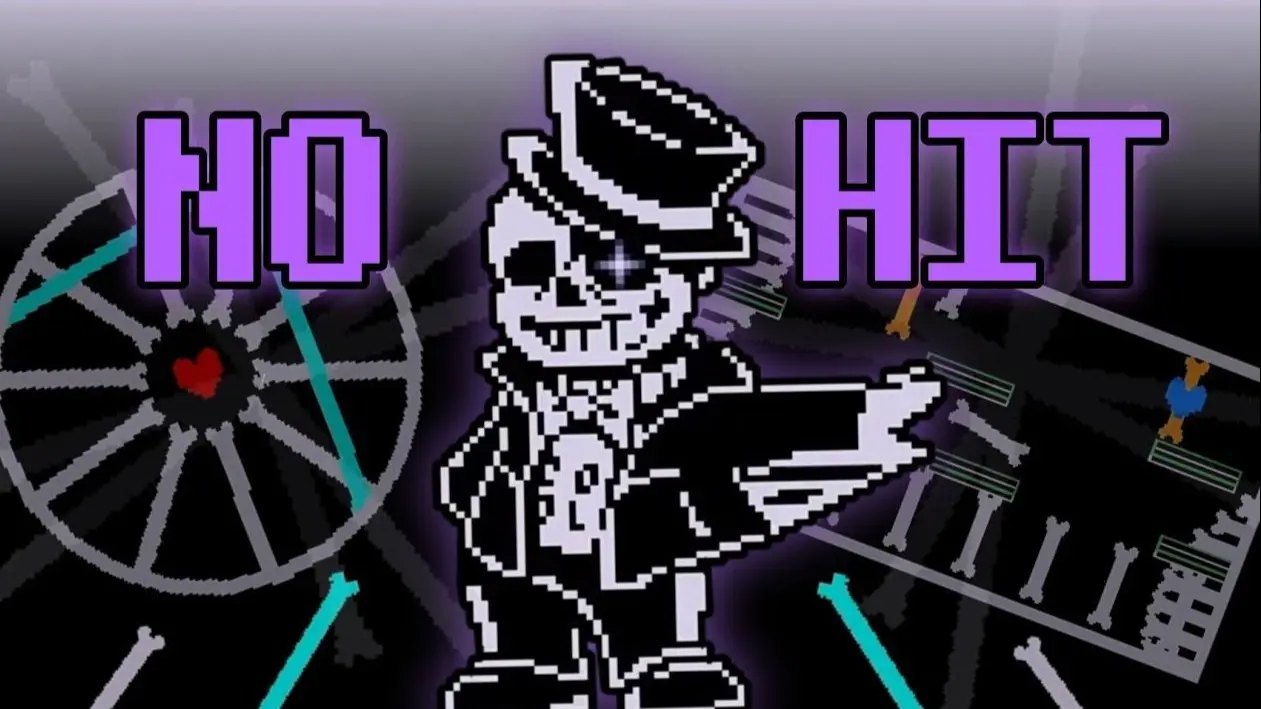 【SpaceDrift】Sans战通关一阶段无伤！！！_传说之下