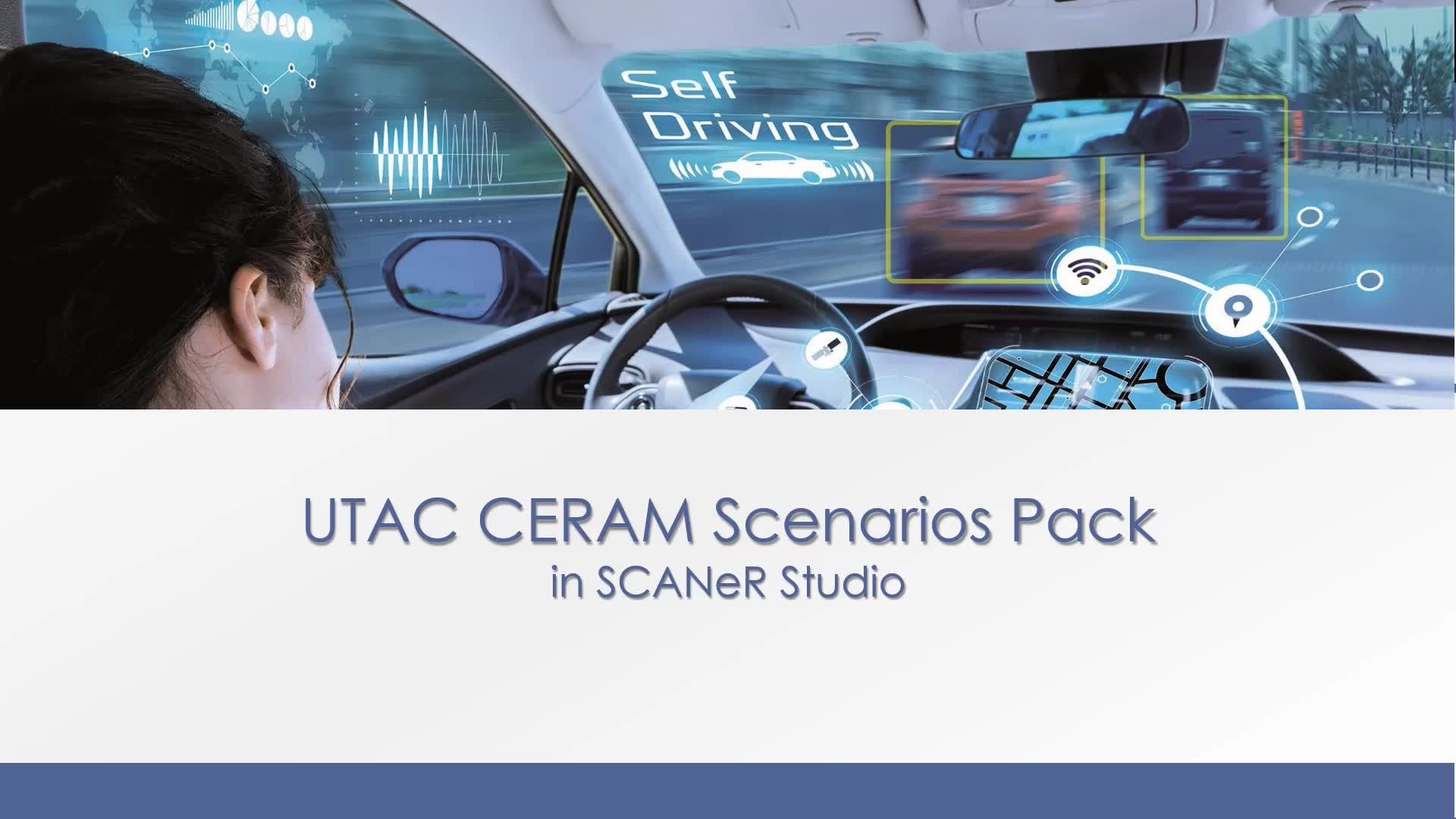 AVS和法国UTAC CERAM合作推出SCANeR Studio Euro NCAP测试场景包_哔哩哔哩_bilibili