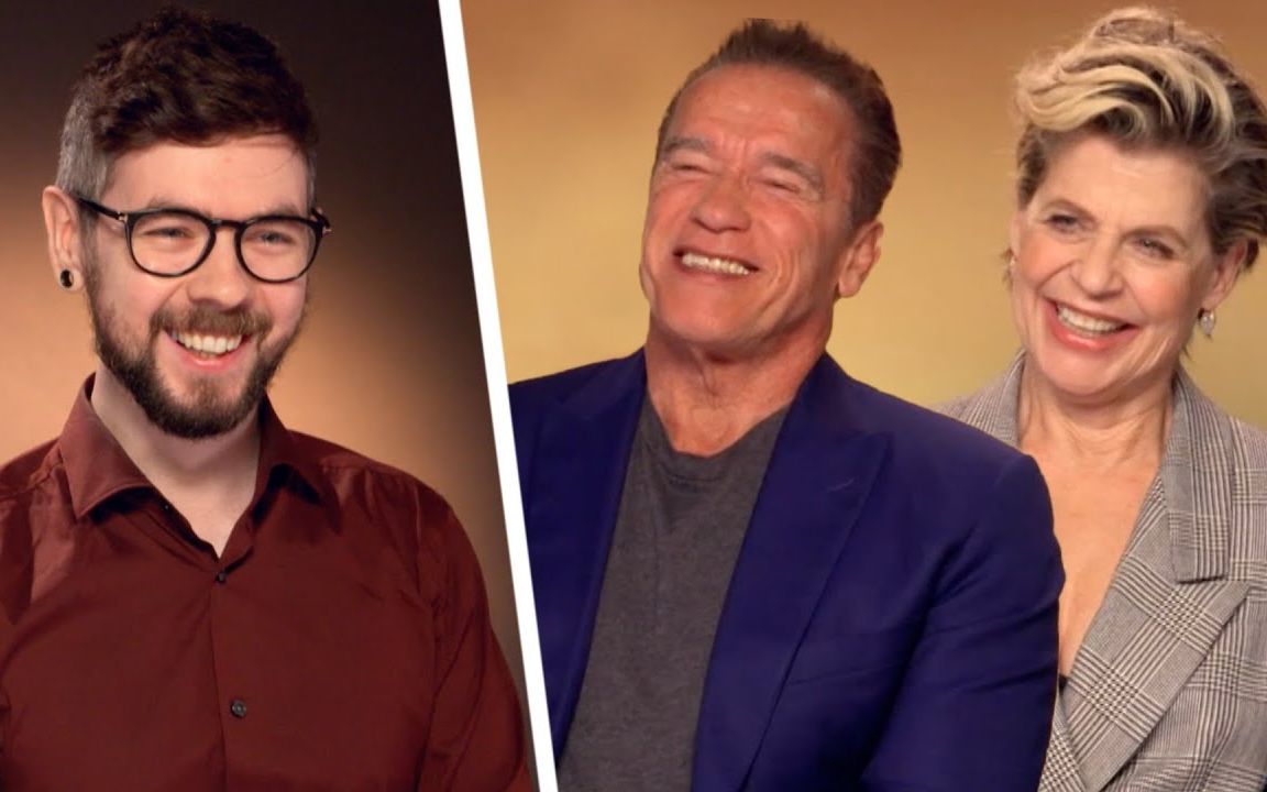 I Got Arnold Schwarzenegger To Say "GET TO DA CHOPPA"_哔哩哔哩_bilibili