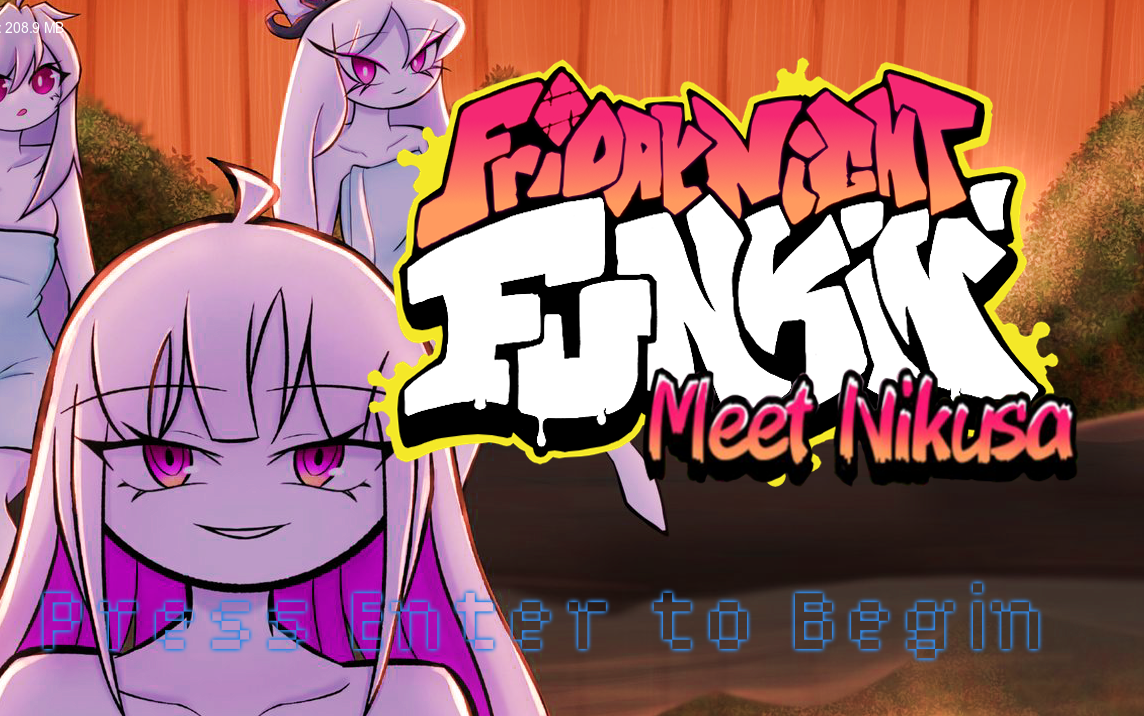 [FNF]Reina.VS.Nikusa_音游热门视频