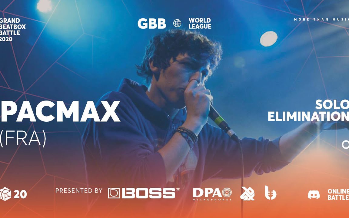 PacMax | Grand Beatbox Battle Online 2020 | Solo Elimination #6_哔哩哔哩 ...