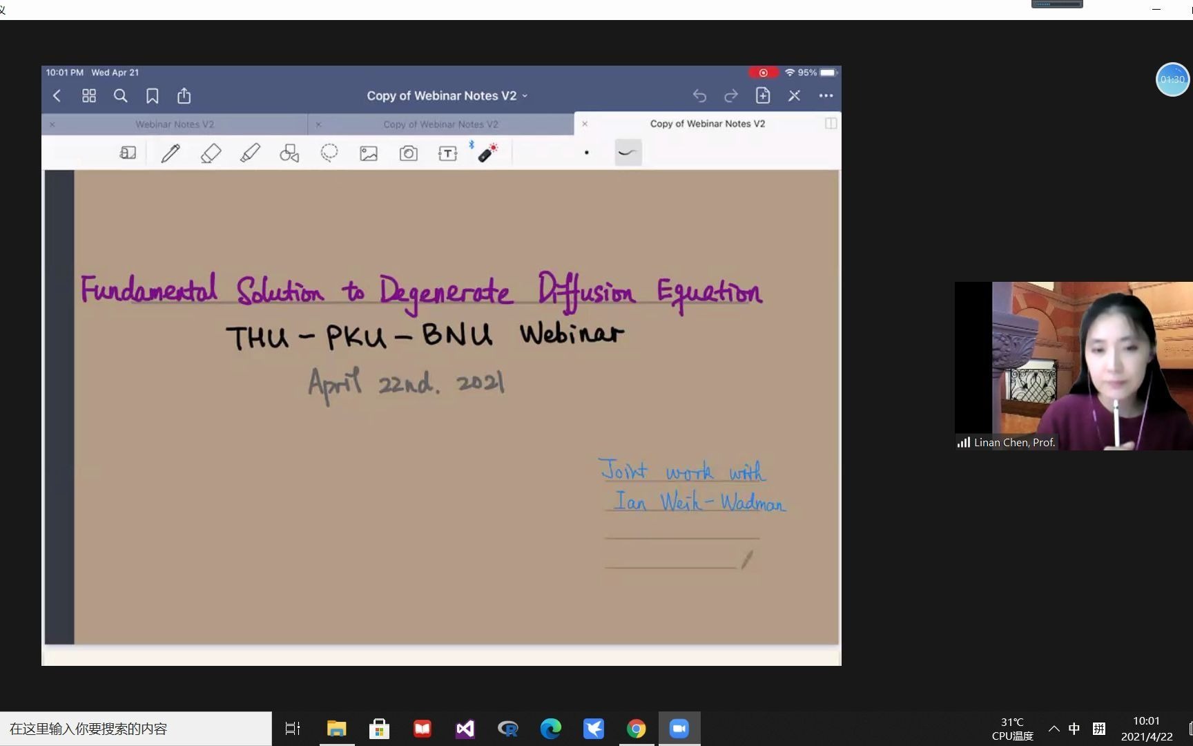 The Fundamental Solution to Degenerate Diffusion Equation——Linan Chen ...