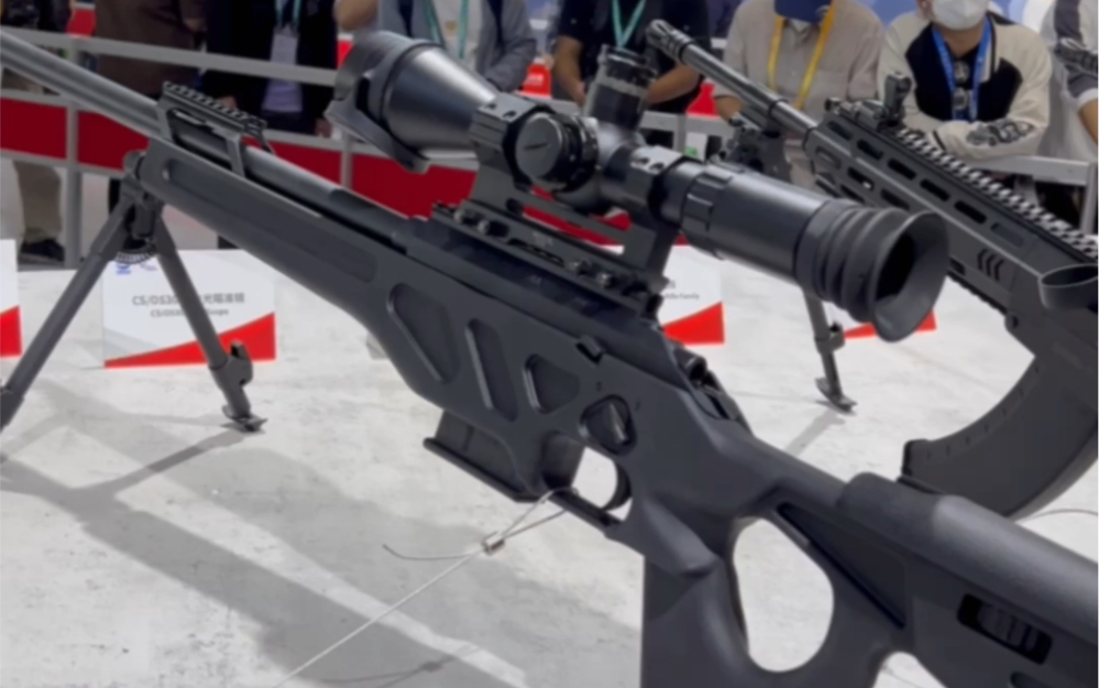 珠海航展：CS/LR4型7.62mm高精度狙击步枪 - 哔哩哔哩