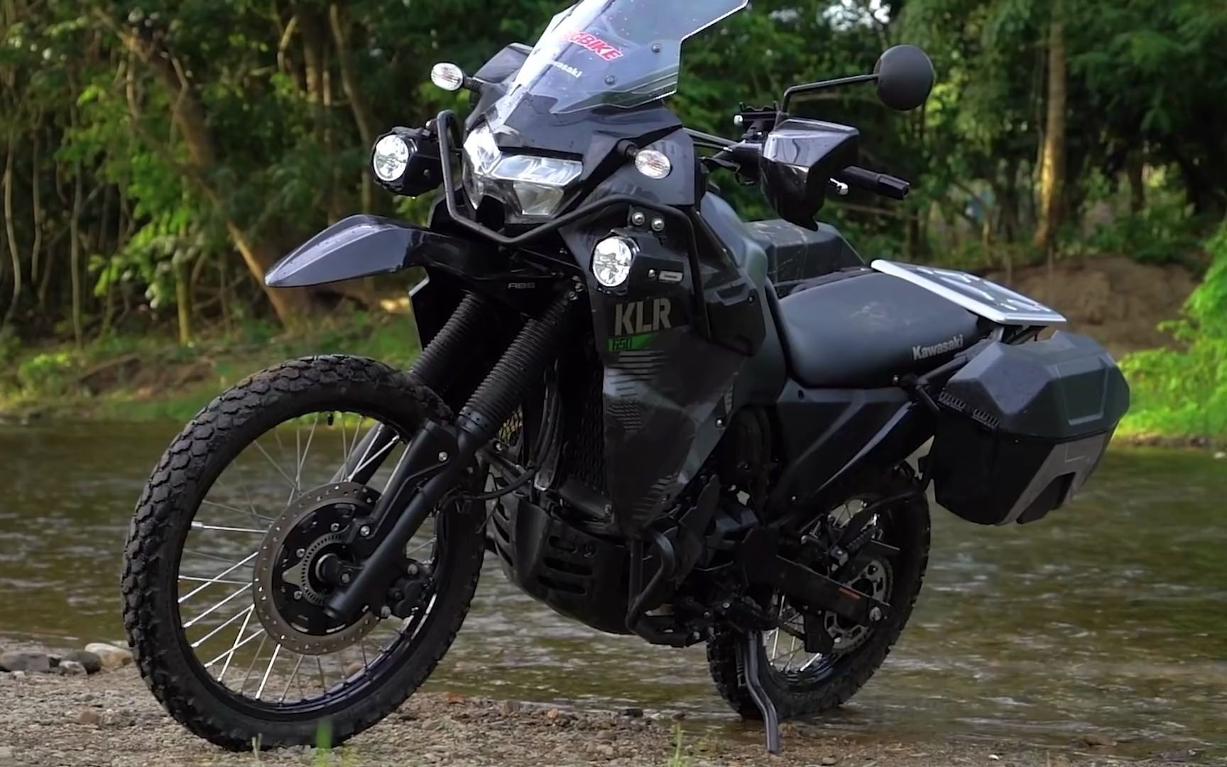 川崎新款KLR 650 测评_哔哩哔哩_bilibili