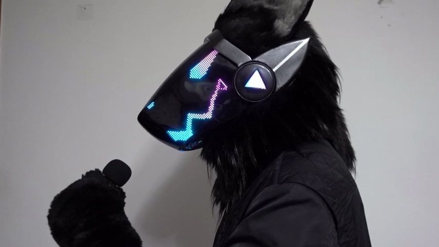 【兽装/Fursuit】Protogen电子兽装自然系设定展示