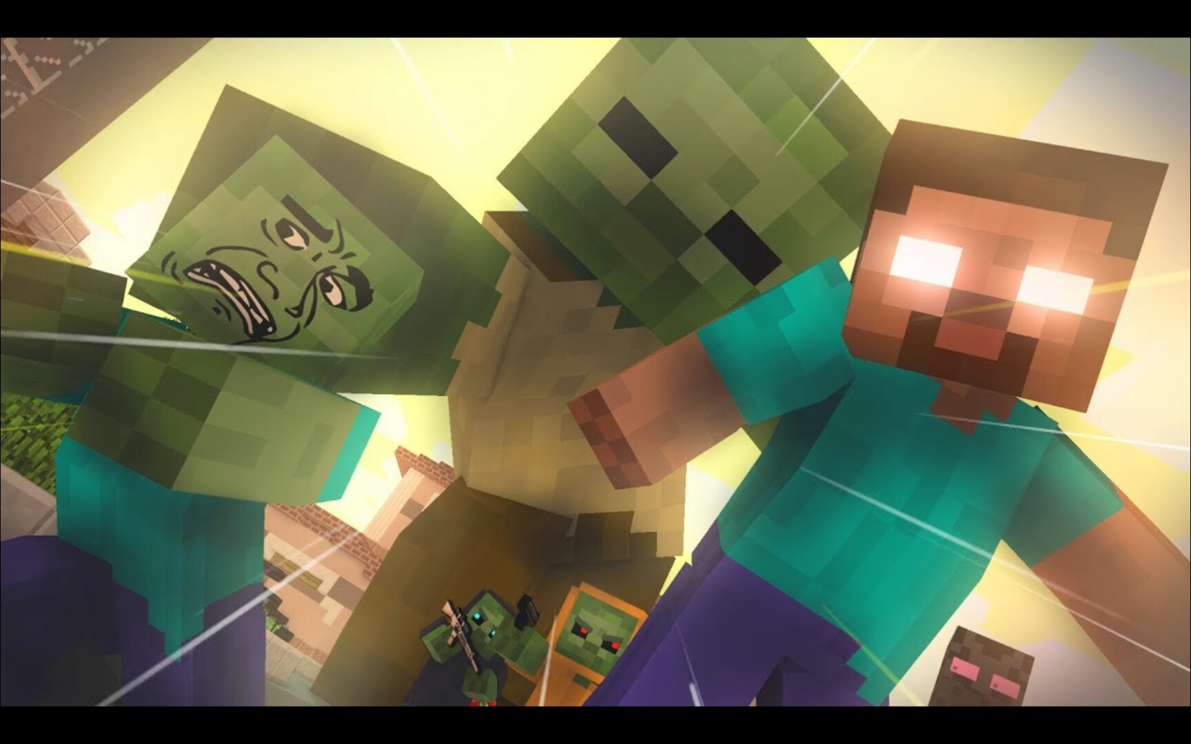 【Rancher6】MC怪物学院动画丨A Day of Randomness丨我的世界动画