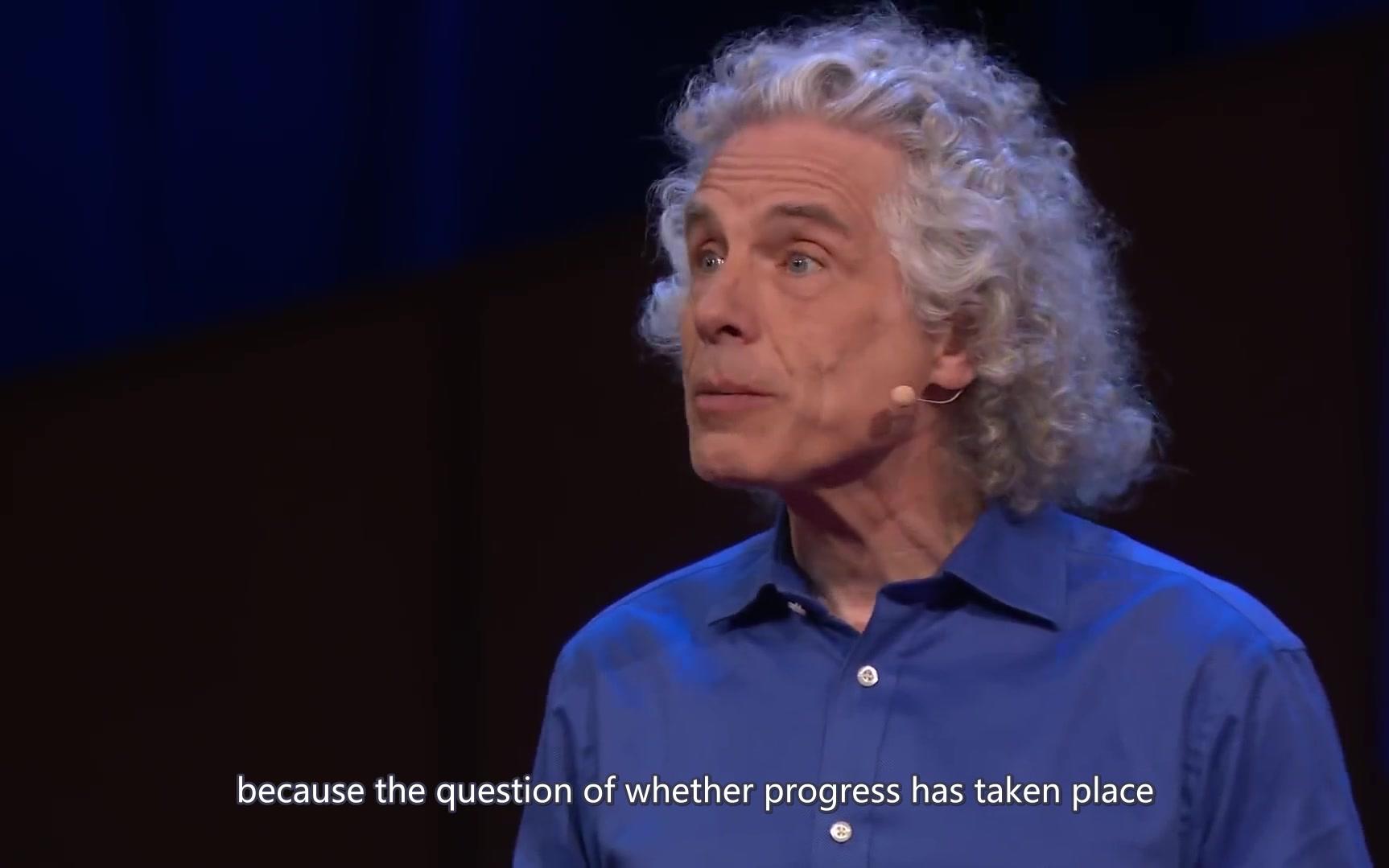 [TED]Is the world getting better or worse_A look at the 自制字幕Steven ...