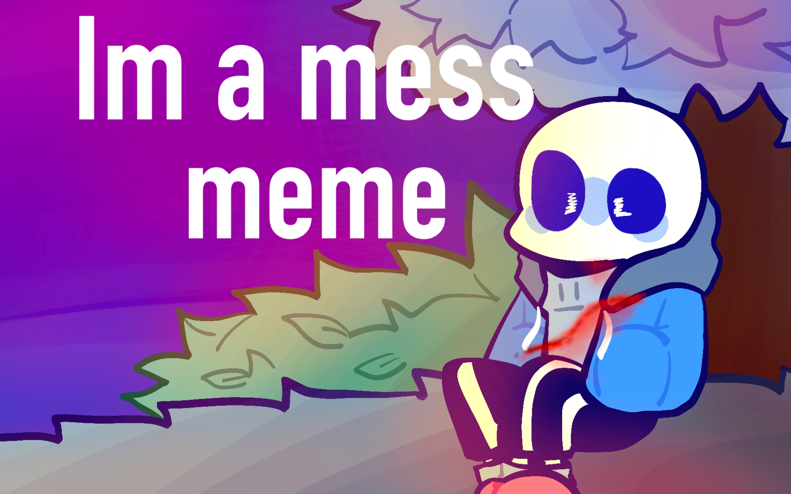 【Undertale/sans】im a mess meme-账号已注销-账号已注销-哔哩哔哩视频