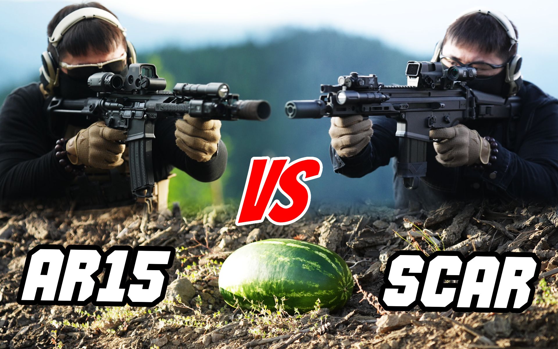 华强·耶格尔带你体验MK111突击步枪和SCAR-H射手步枪（顺便劈个瓜）-JaegerZ999官方账号-JaegerZ999官方账号-哔哩哔哩视频