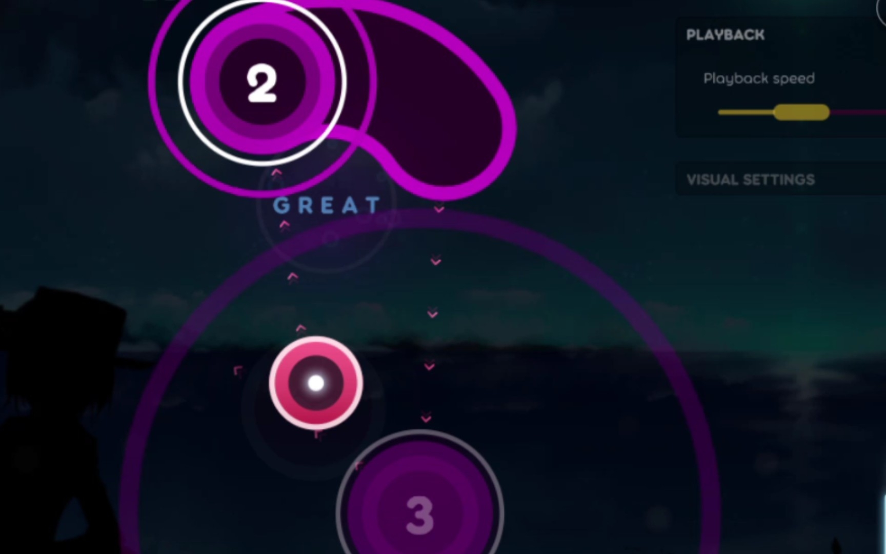 osu!lazer官方新增新皮肤，漂亮滴很呐_音游热门视频