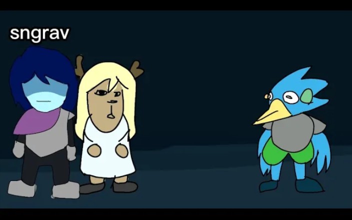 （原作者:Nyctomatter）deltarune chapter 2 snowgrave in a nutshell_哔哩哔哩_bilibili