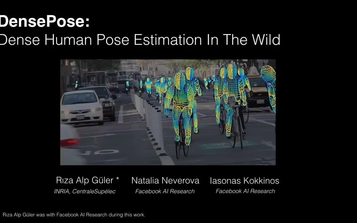 DensePose_ Dense Human Pose Estimation In The Wild (CVPR 2018 Oral)_哔哩 ...