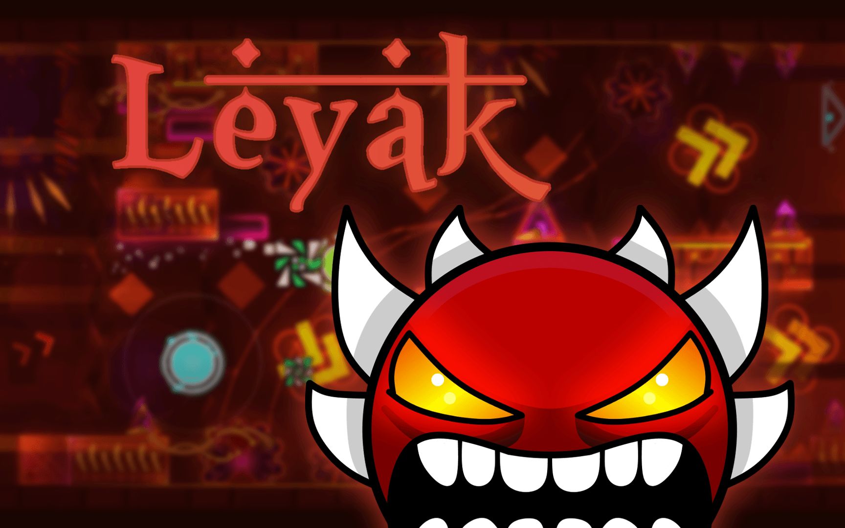 「几何冲刺」"Leyak" ~ by Marwec & ILRELL, EnZore_哔哩哔哩_bilibili