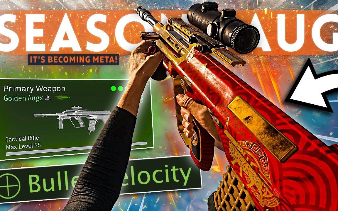 【转】新版本 AUG 配枪！替代M16的最强三连发（COD战区）_哔哩哔哩_bilibili