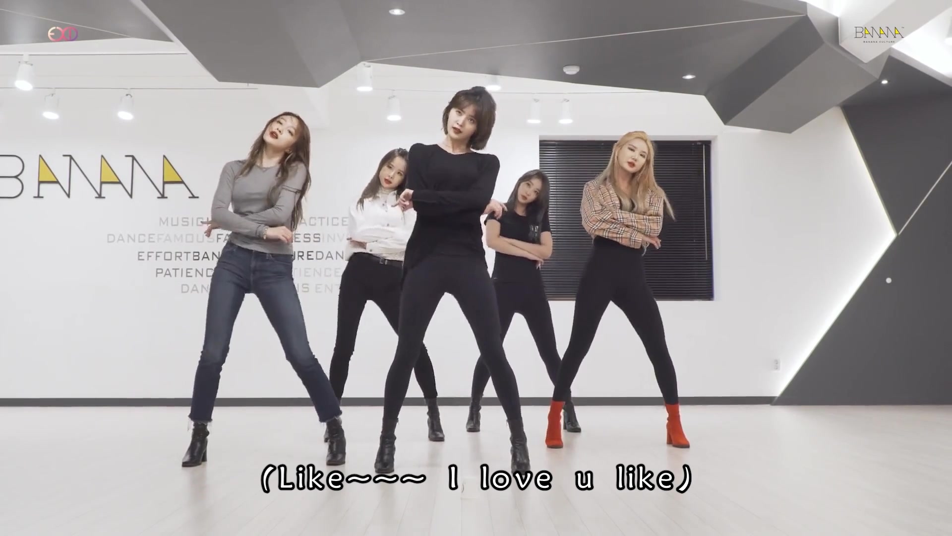 【中字】EXID-I Love You 回归新曲舞蹈练习室_哔哩哔哩_bilibili