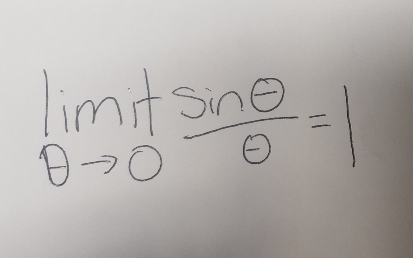 为什么limit sine θ 除θ as θ approaches 0 等于 1？_哔哩哔哩_bilibili