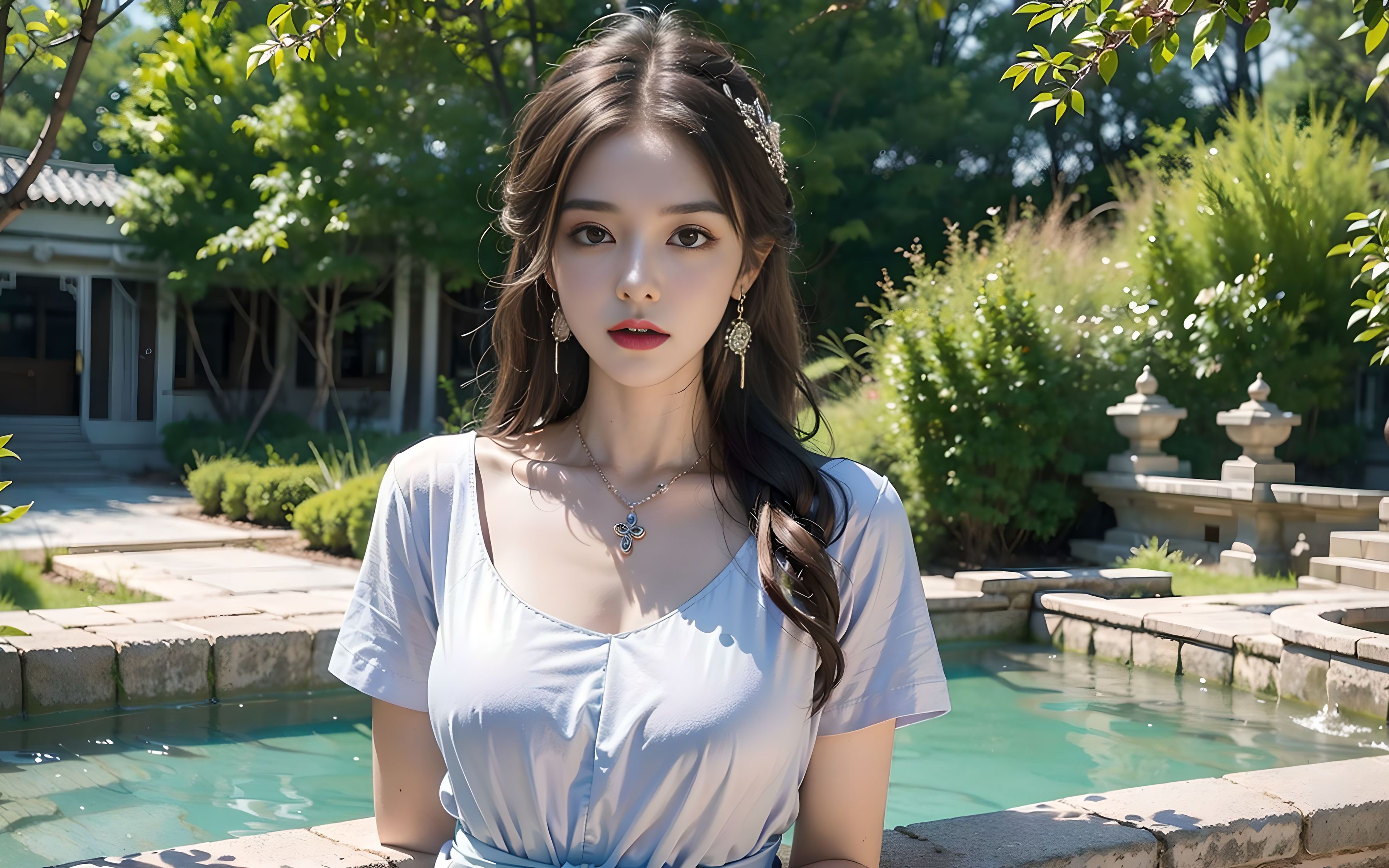 【ai绘画】4k超清超写实的国风美女 哔哩哔哩 