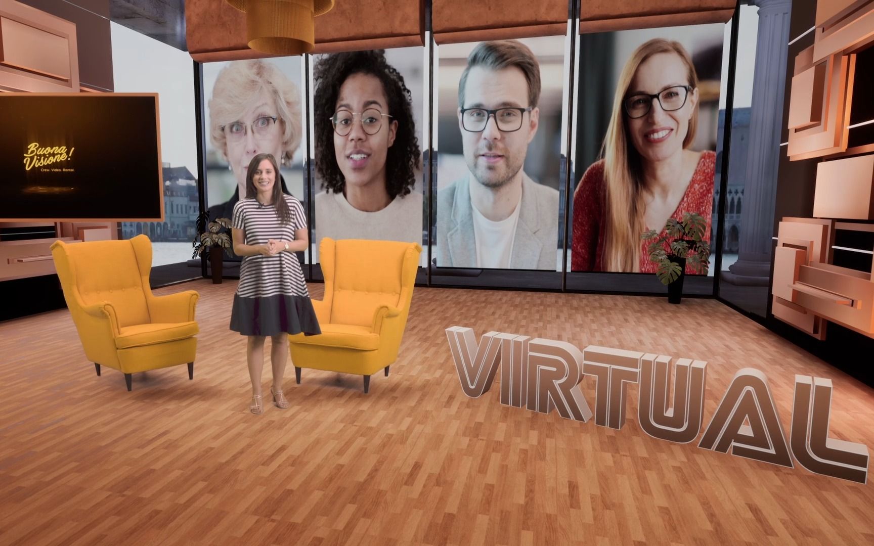 Retracker Bliss的虚拟作品展示 | Aximmetry