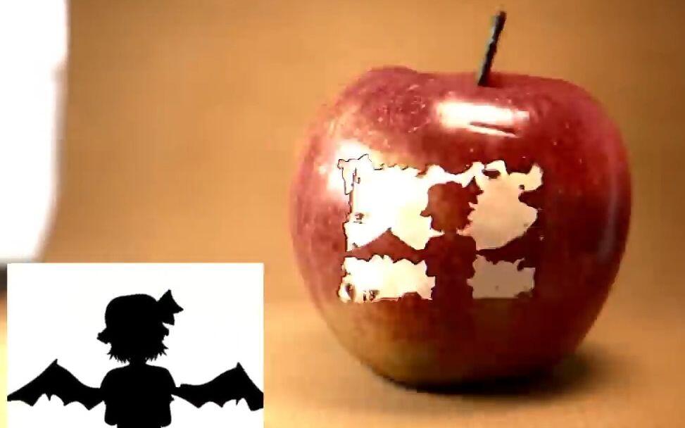 好苹果上烂苹果 Bad Apple , but played on app... - 哔哩哔哩