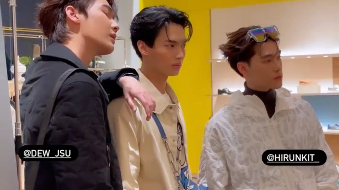 【今日份的Dew&Win&Hirunkit】221009 LV线下活动现场_哔哩哔哩_bilibili