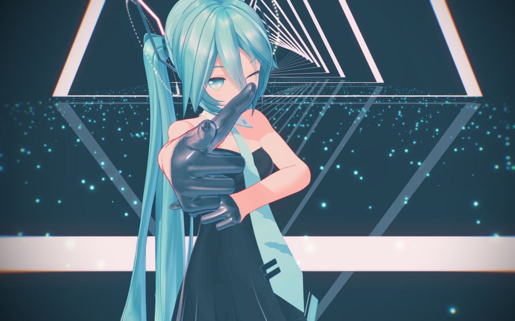 【2D渲染/MMD】火花-ヒバナ『就让Miku来击穿你的心脏』_哔哩哔哩 (゜-゜)つロ 干杯~-bilibili