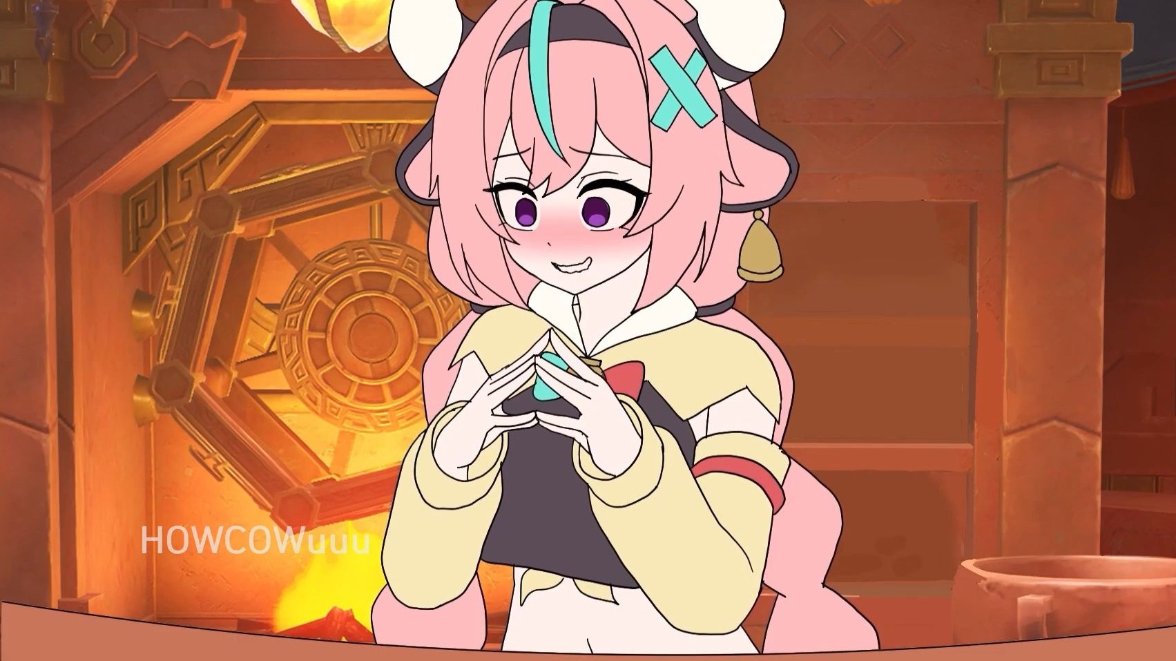 【HOWCOW】特雷莎给我一杯牛奶[原神手书漫画]-HOWCOW-HOWCOW-哔哩哔哩视频