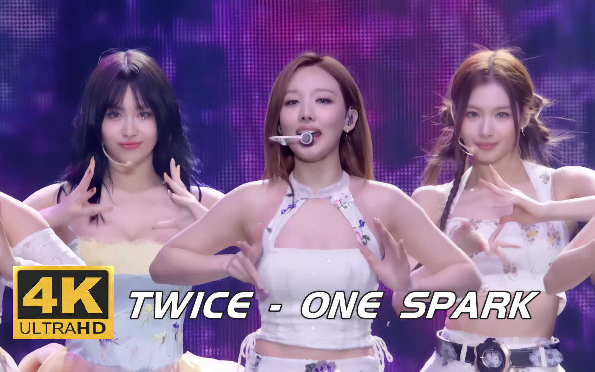 【4K中字】TWICE - ONE SPARK 整个场馆都在燃烧 40316 第五次世巡 拉斯维加斯站 安可现场 READY TO BE in ...