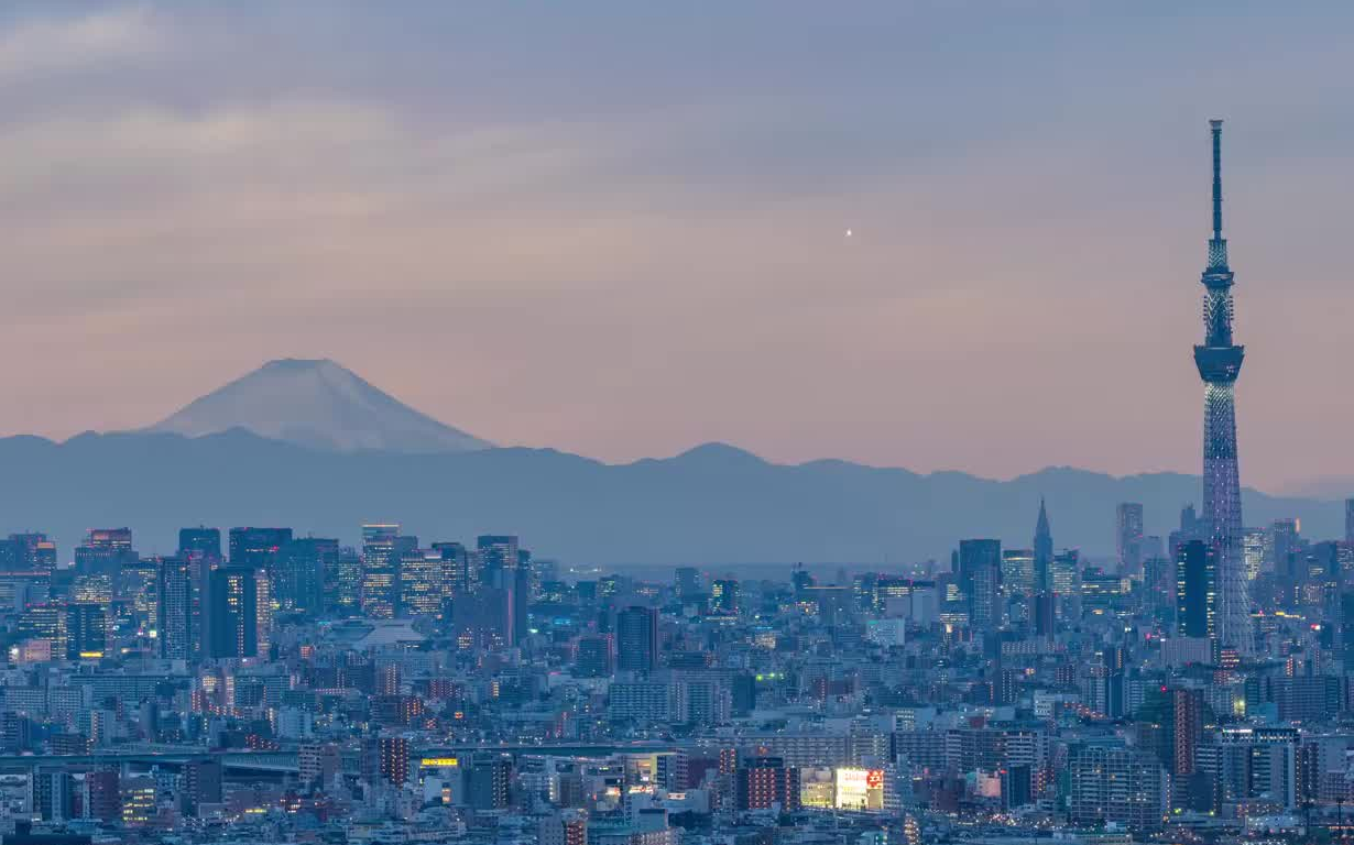 8K HDR 延时摄影 东京 TOKYO HDR Time Lapse in 8K_哔哩哔哩_bilibili