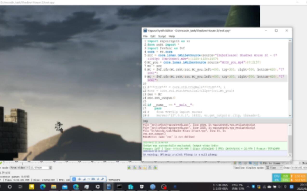 【演示】高画质先行版NCOP/NCED合成制作（使用Vapoursynth 以《 - 哔哩哔哩