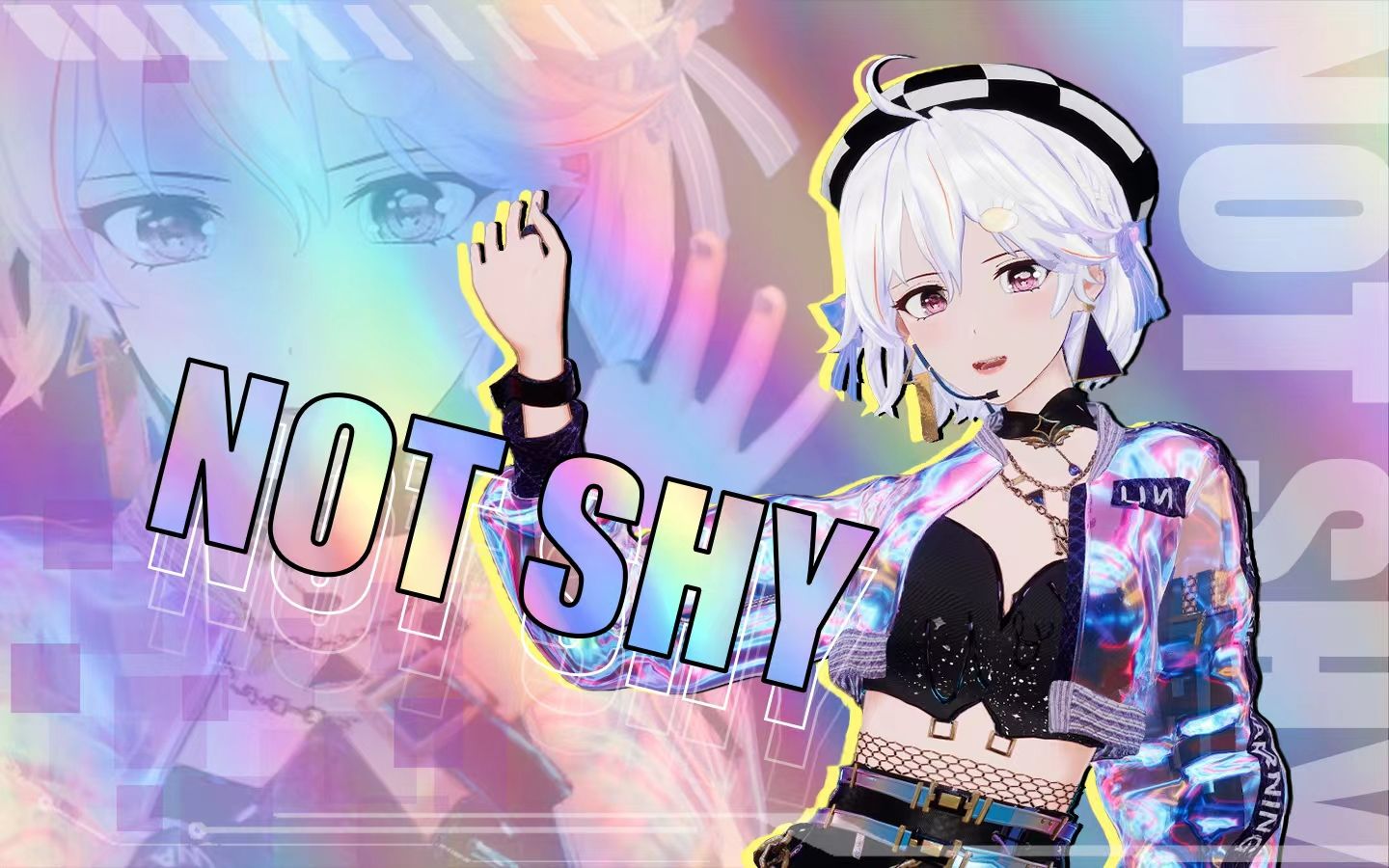UN~！酷帅填词翻唱跳K-POP经典曲目《Not Shy》-柚恩不加糖-柚恩不加糖-哔哩哔哩视频