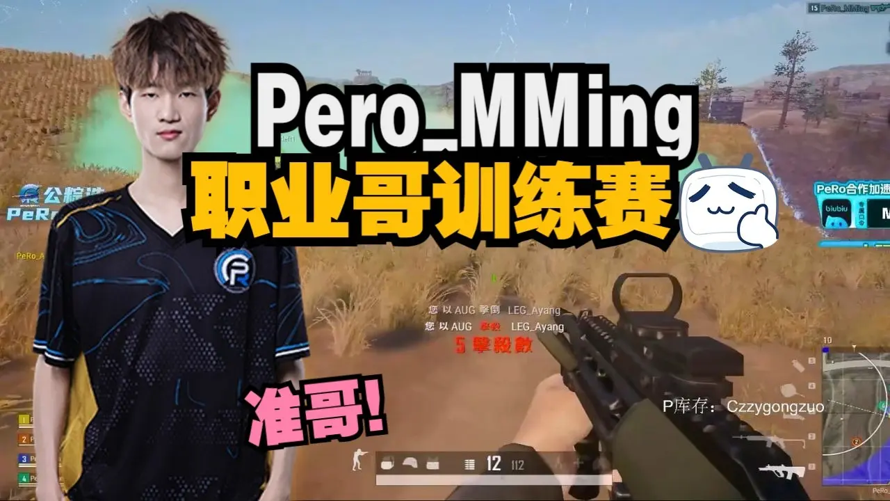 Pero_MMing明神职业哥训练赛，PCL吕布的烧准枪法，丝滑控枪怪，准~_哔哩哔哩bilibili_绝地求生_精彩集锦