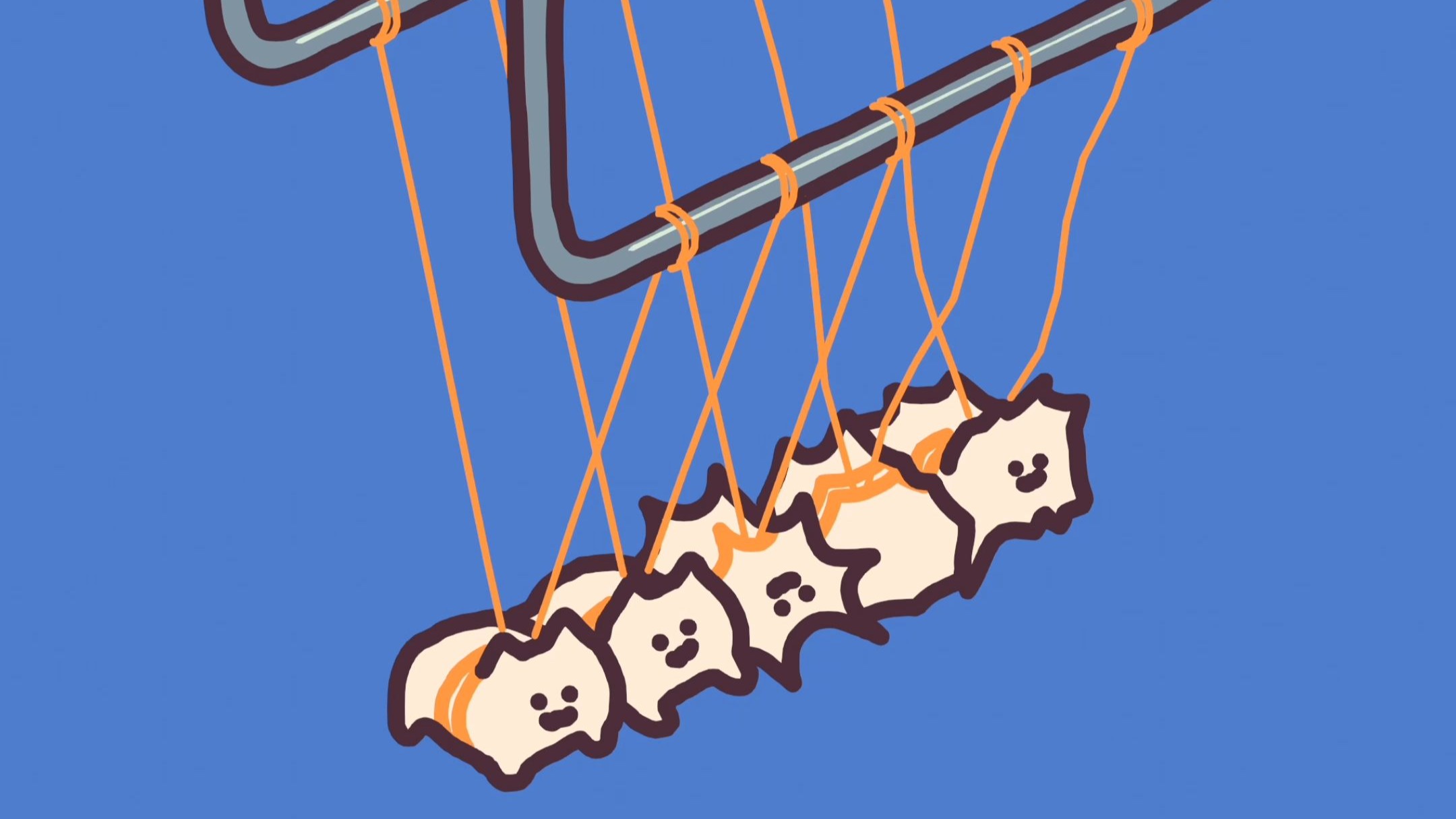 #EveOneCat 「喵顿摆！」「Meowton's Cradle」-EverydayOneCat-EverydayOneCat-哔哩哔哩视频