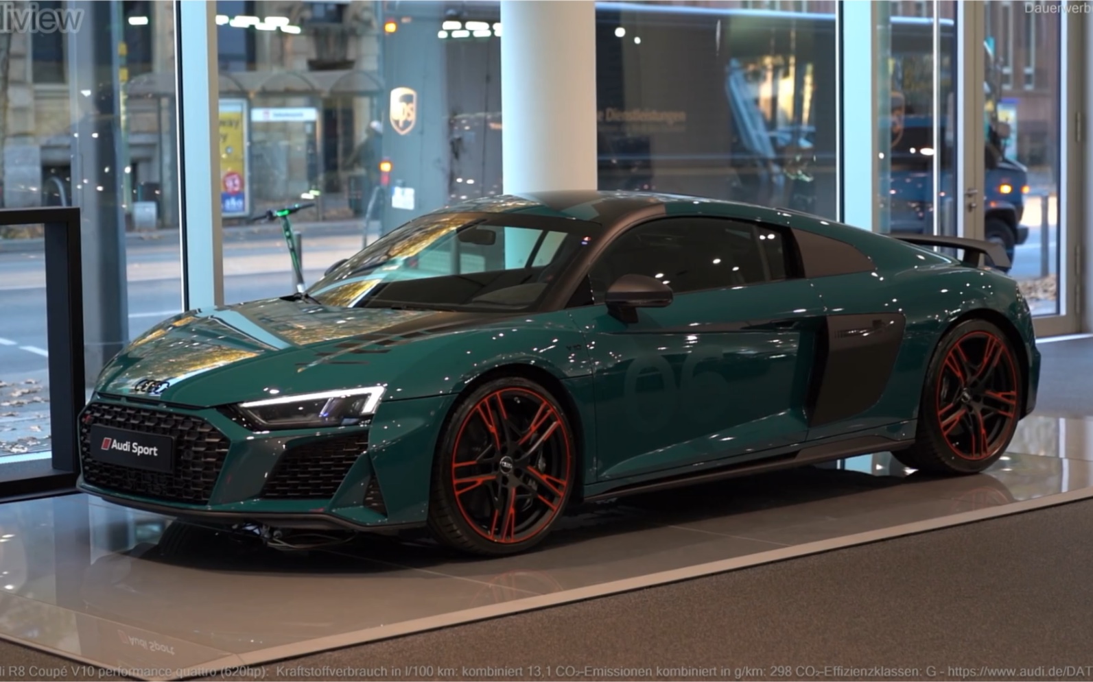 Audi 2021 R8 V10_哔哩哔哩_bilibili
