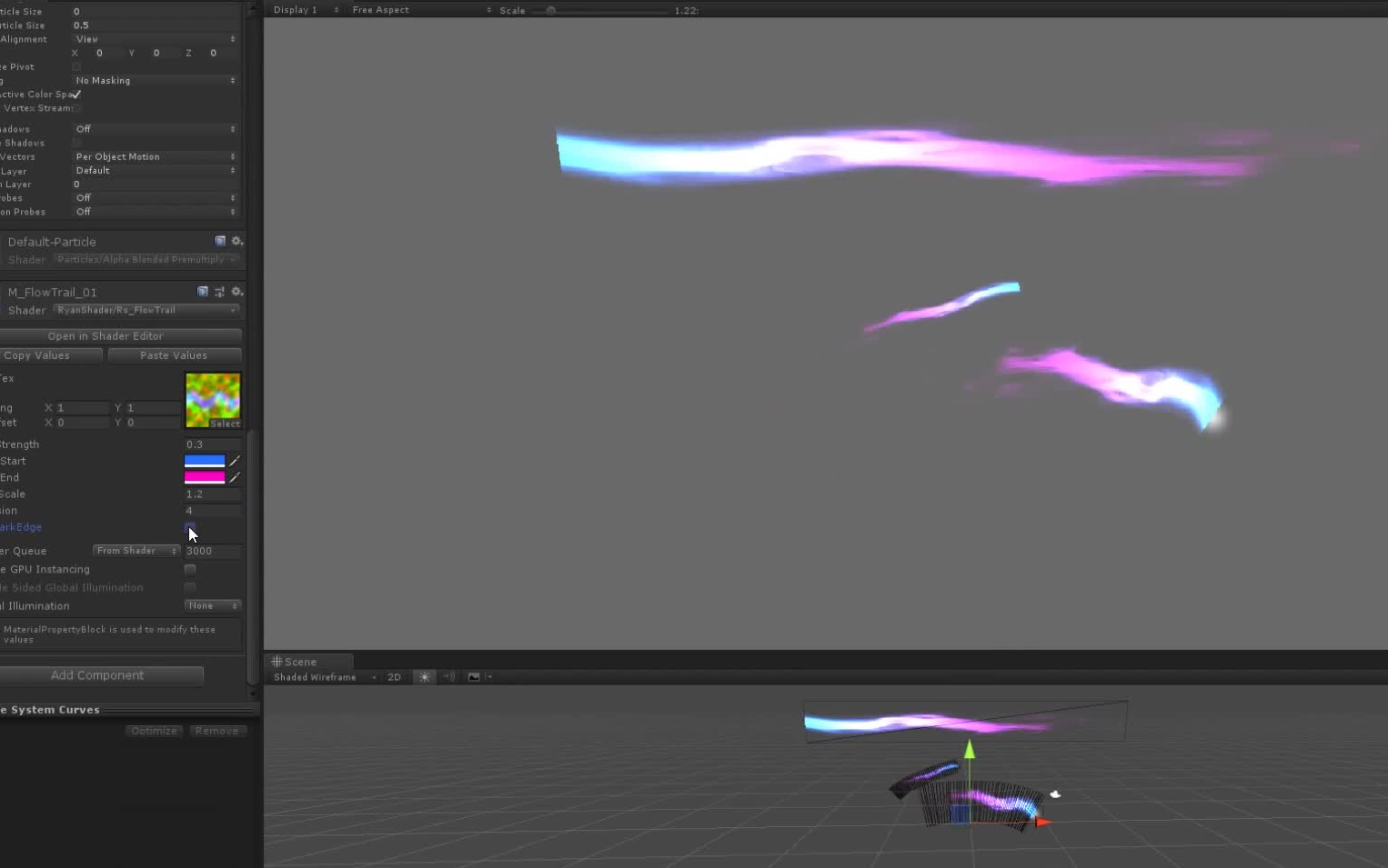 拖尾Trail-shader连线-鉴赏_哔哩哔哩_bilibili