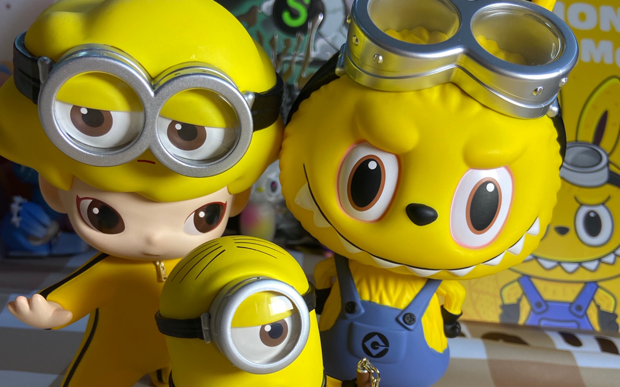 DIMOO和zimomo小黄人_哔哩哔哩_bilibili