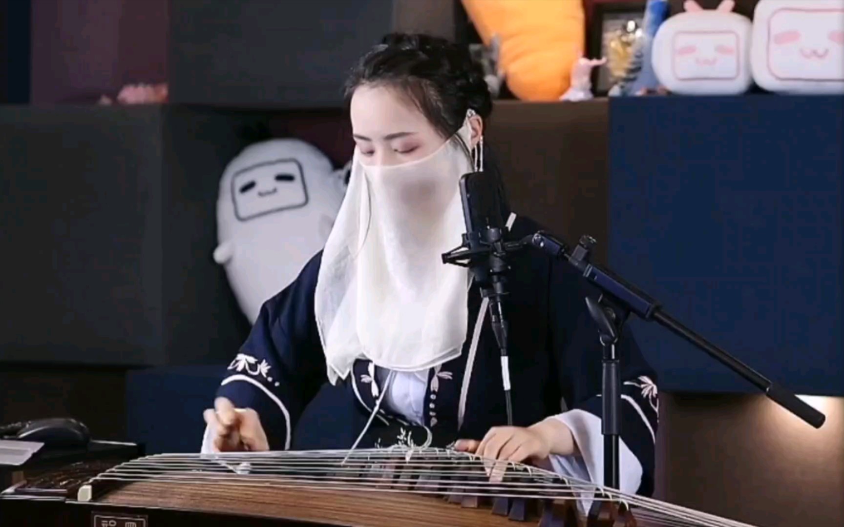 【古筝】墨韵Moyun演奏《桃花朵朵开》《何以歌》