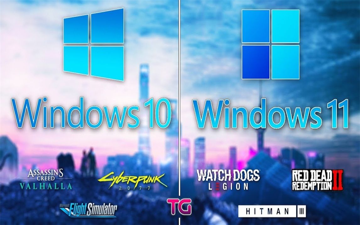Win10 vs Win11 开机时长对比+游戏载入时长对比 1080P 60帧视频_哔哩哔哩_bilibili