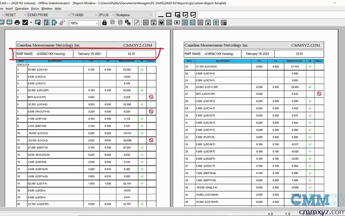 PC-DMIS Using Direct CAD Data