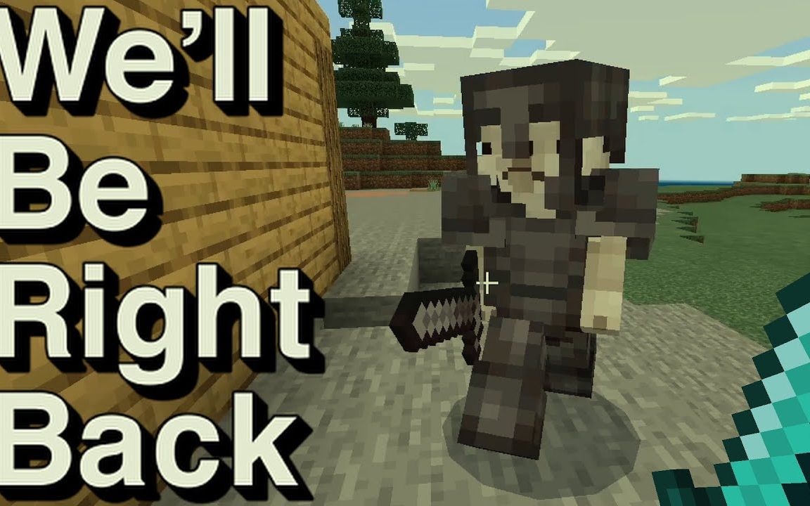 1.16版本中的标准结局We Will Be Right Back (Minecraft)_哔哩哔哩_bilibili