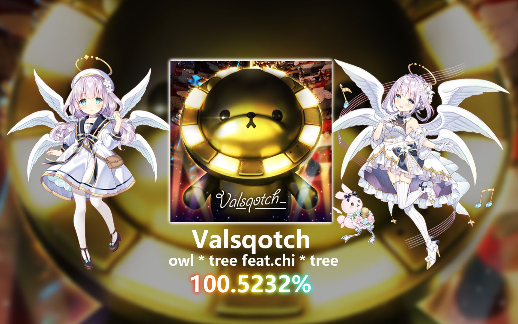 【maimai】14+初鸟+ Valsqotch/金熊 Master14+ SSS+ 100.5232%