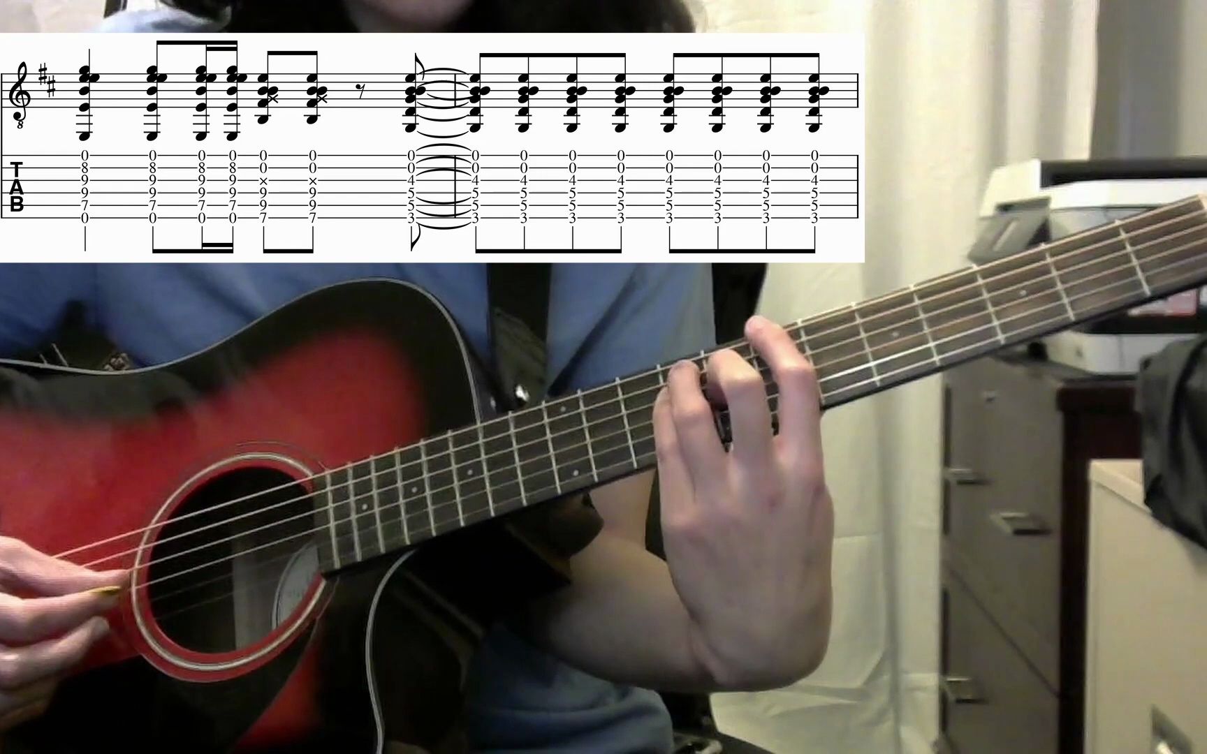 Duvet (SOLO and chords) - Bôa 吉他指弹 指导