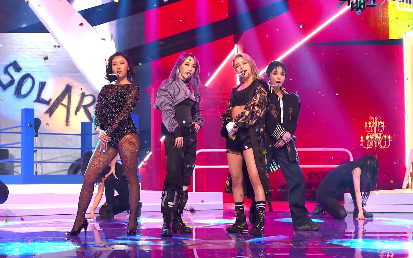 [官方直拍] 191115 MAMAMOO - 《HIP》 | 音乐银行_哔哩哔哩_bilibili