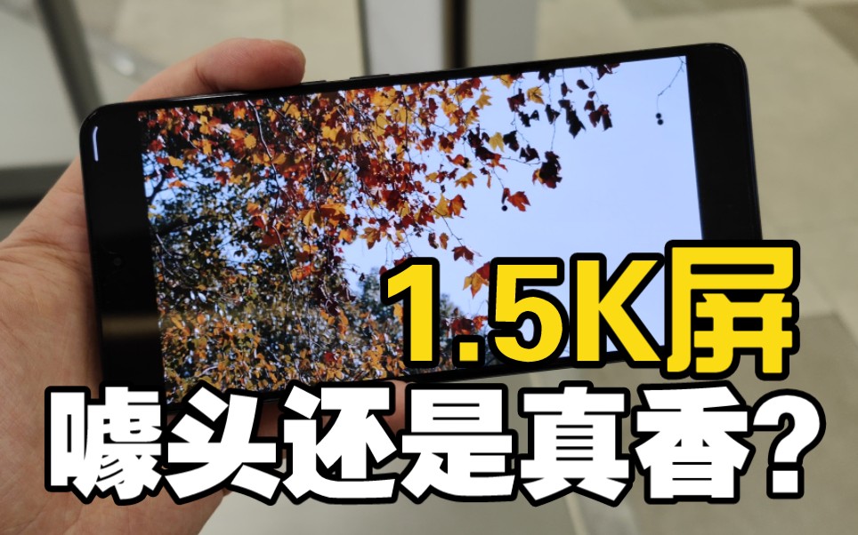 1.5K屏幕 噱头还是真香？Redmi K50至尊版首发上手 看完视频你就明白了 - 哔哩哔哩