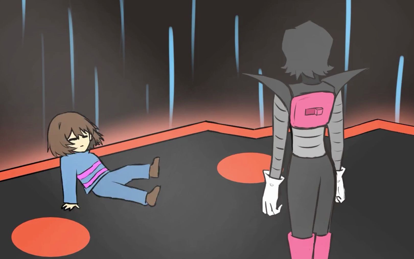 frisk,但是地面技术很好_哔哩哔哩_bilibili